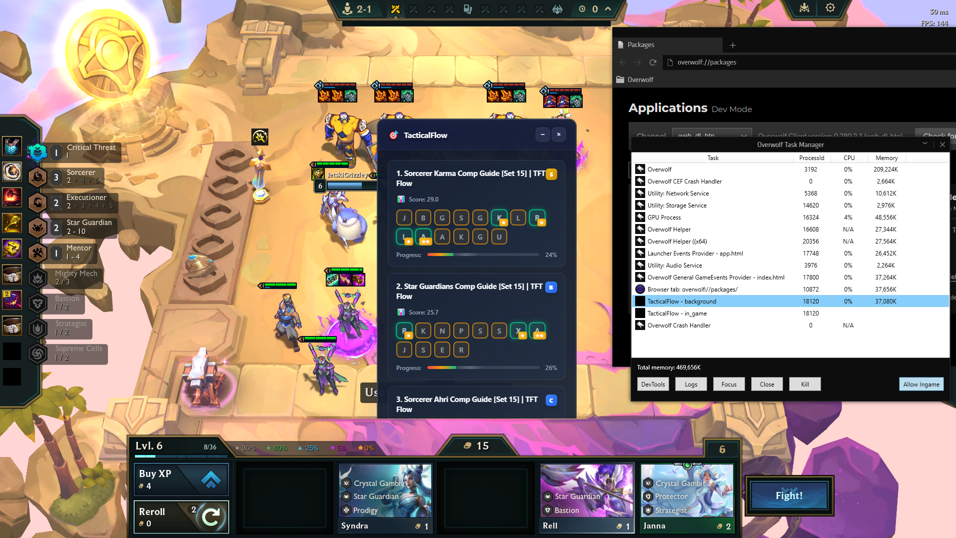 Building a TFT Overlay: Smart Composition Recommendations - Inusha